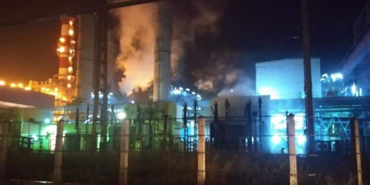 Sousse : Un transformateur électrique de la STEG prend feu